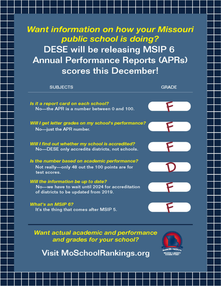 We Gave DESE a Report Card