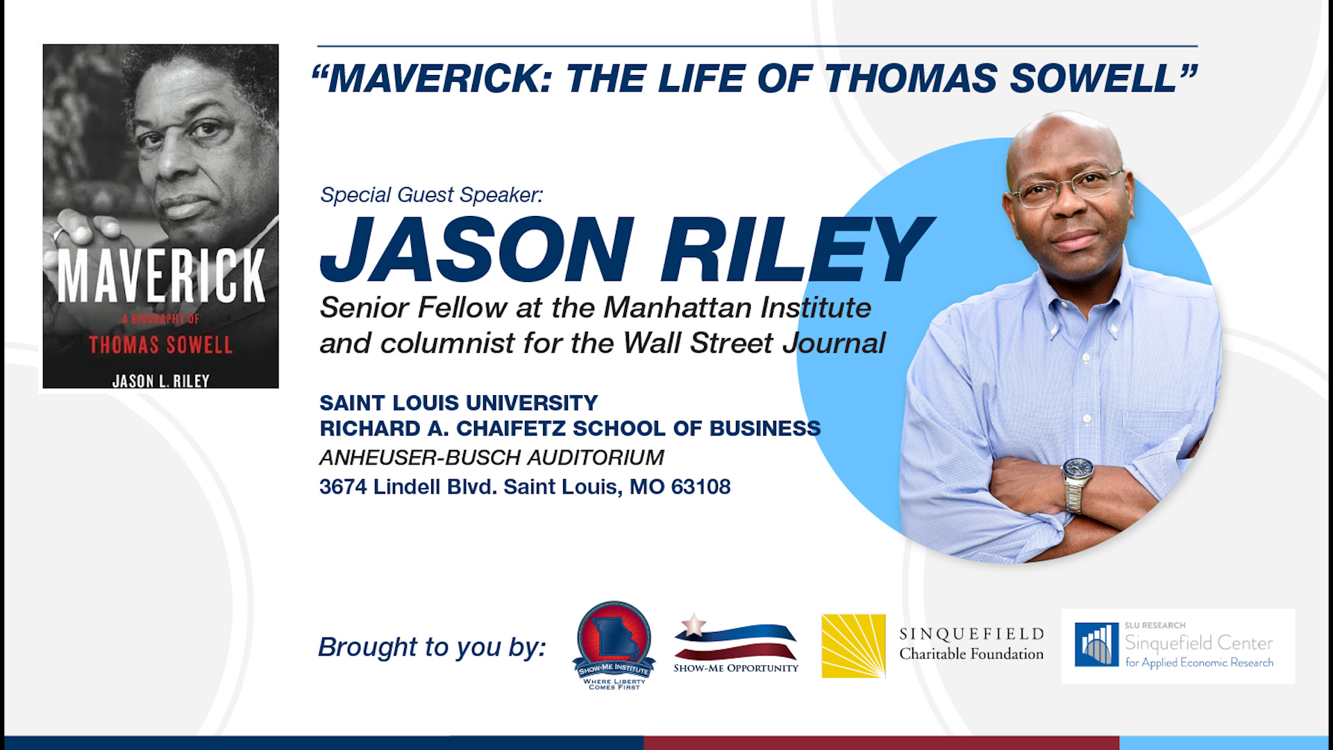 WATCH: Jason L. Riley on the Life of Thomas Sowell